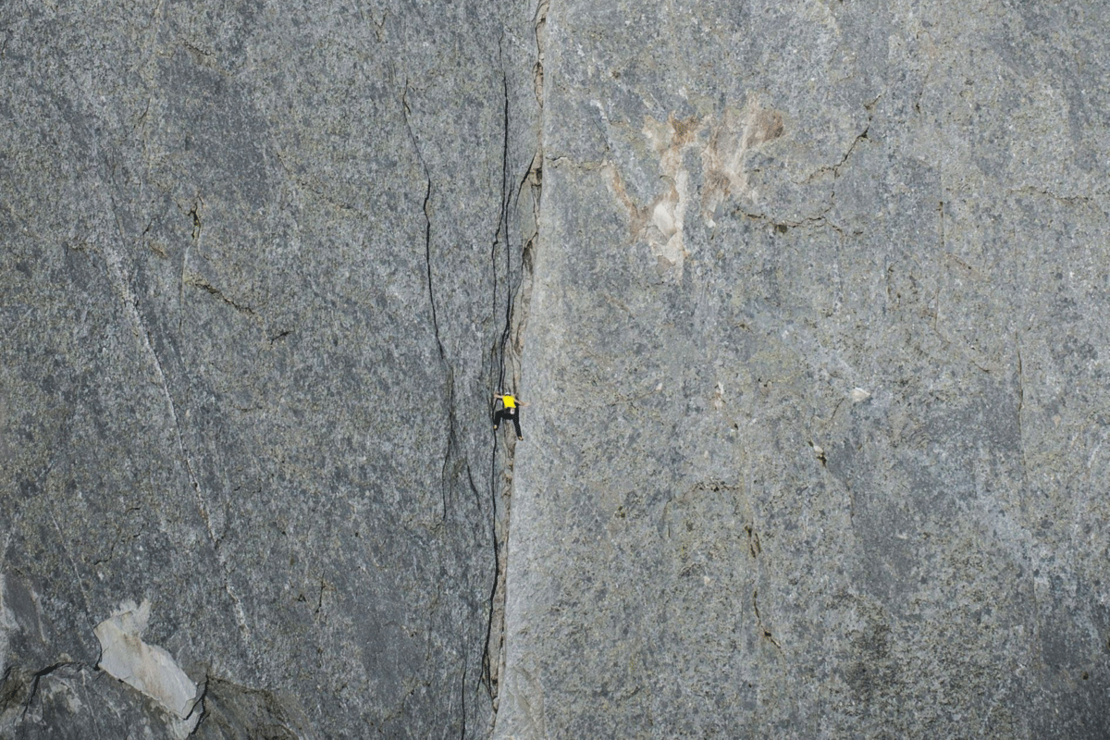 Netflix star Dani Arnold at the Alpinmesse | Alpinmesse